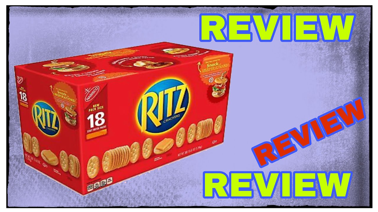 USA REVIEW EVERYTHING: Nabisco Ritz Crackers, 61.6 oz. (18 pk ...