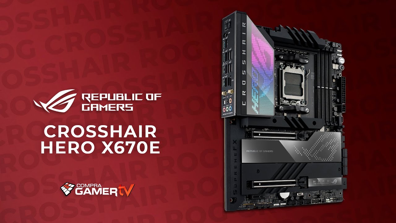 Asus ROG X670E Crosshair Hero - La ideal para los Ryzen 9 / P1 - Review ...