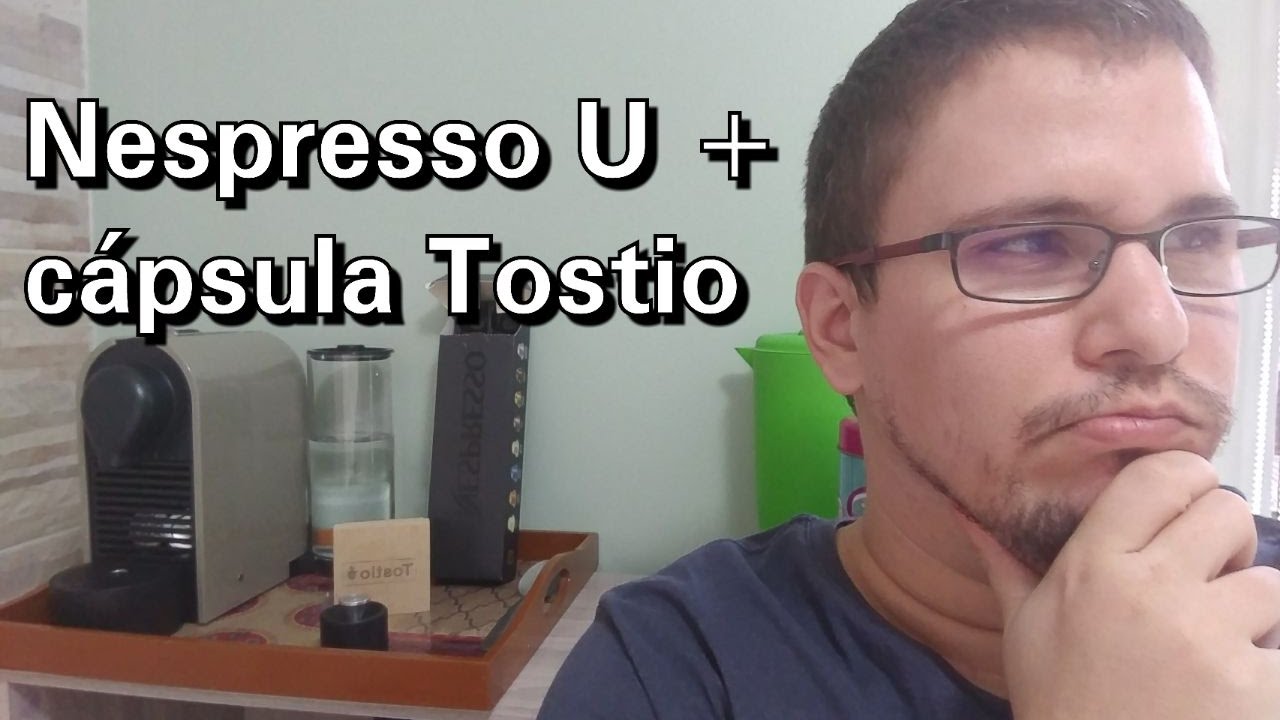 Nespresso U C50 com capsula reutilizável Tostio - Vale a pena essa ...