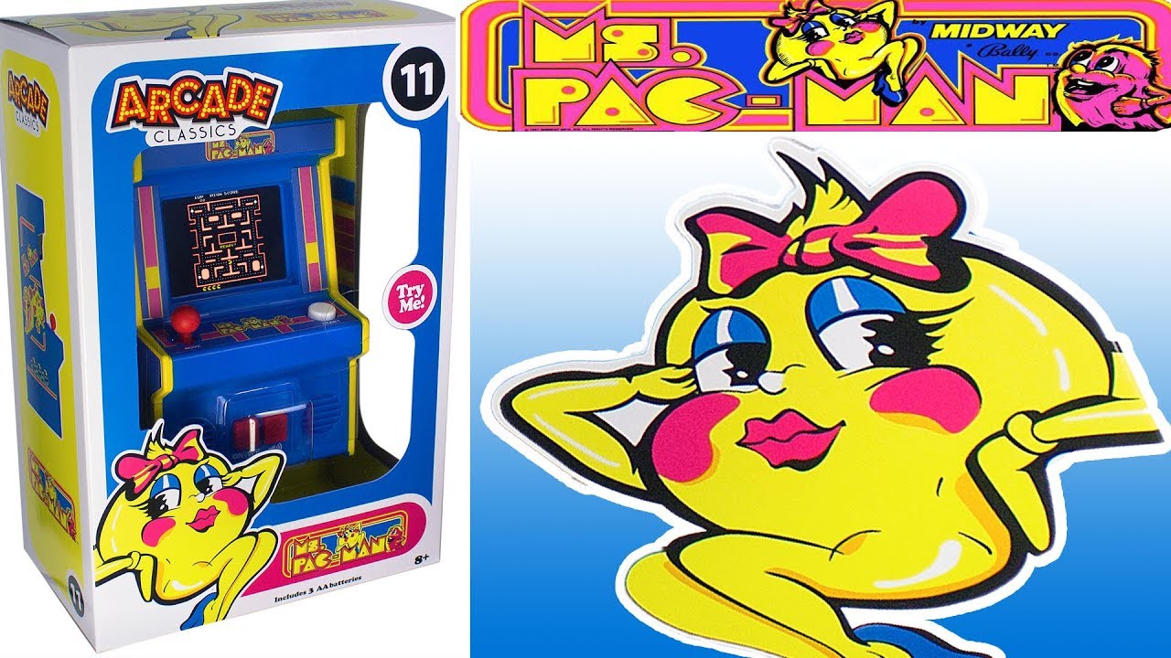 Mini Arcade Classic Series - MS. PAC-MAN Part #9 - YouTube