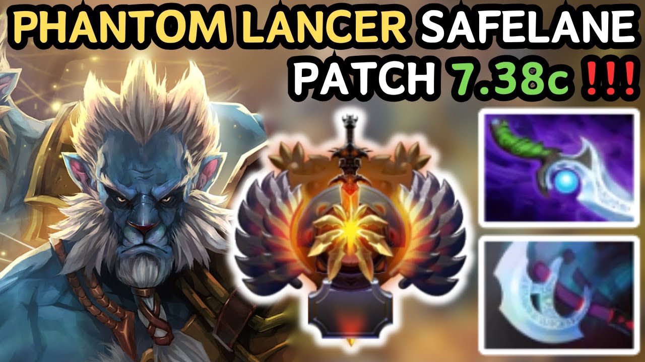 🔥 IMMORTAL PHANTOM LANCER Safelane Carry Gameplay Patch 7.38c 🔥 PL ...