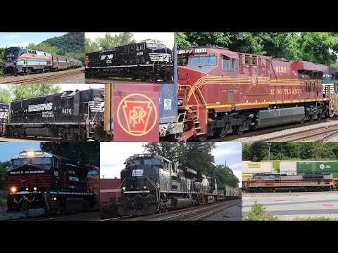 Many Special Trains ft Lackawanna, PRR, and Penn Central HUs, NS 4822 ...