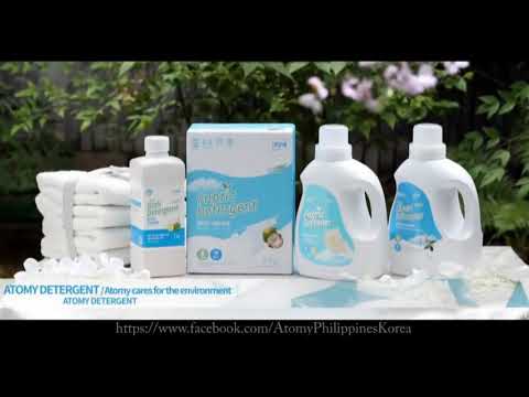 Atomy Detergent (dish, cloth) - YouTube