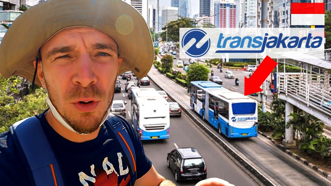 This is world’s longest busway system? 🇮🇩 Trying TransJakarta BRT - YouTube