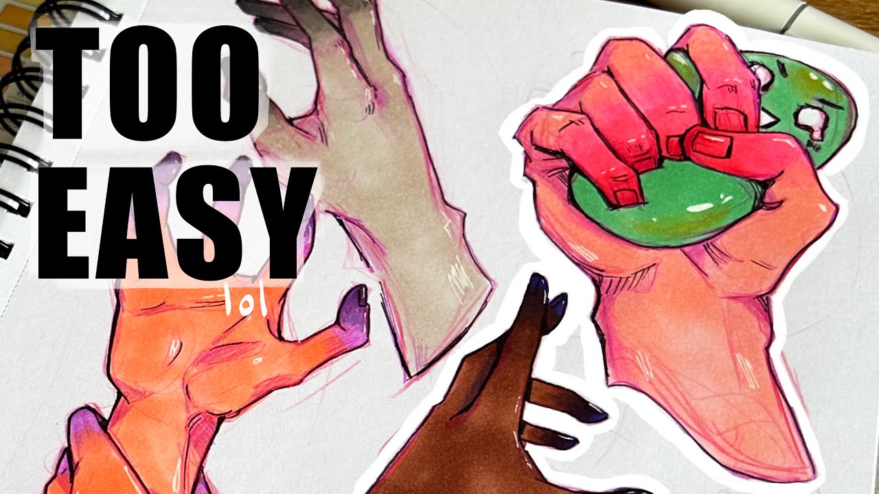 Drawing Hands (and making peace with art fails.) - YouTube