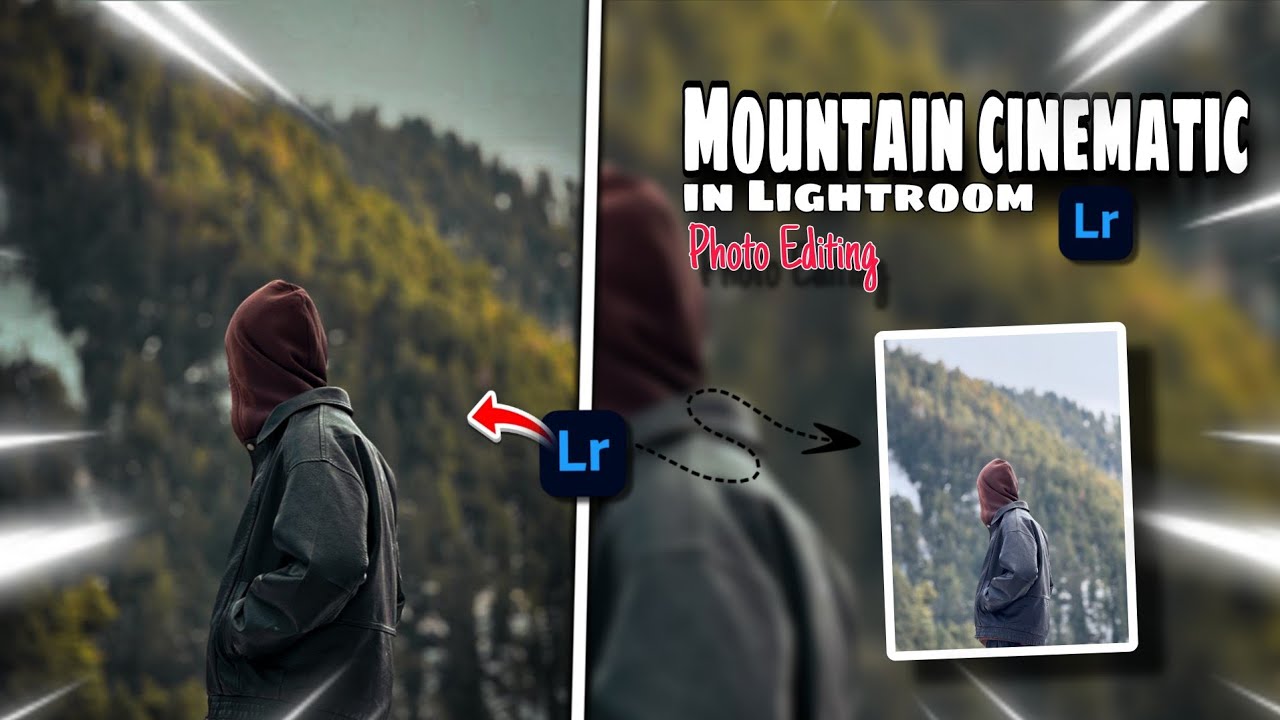 Cinematic photo editing tutorial in Lightroom mobile 📲!! Cinematic ...