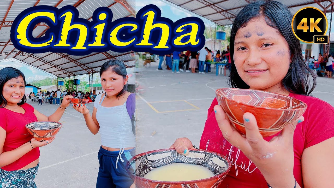 BRINDANDO CHICHA DE YUCA - AMAZONIA ECUADOR ( Video Oficial ) - YouTube