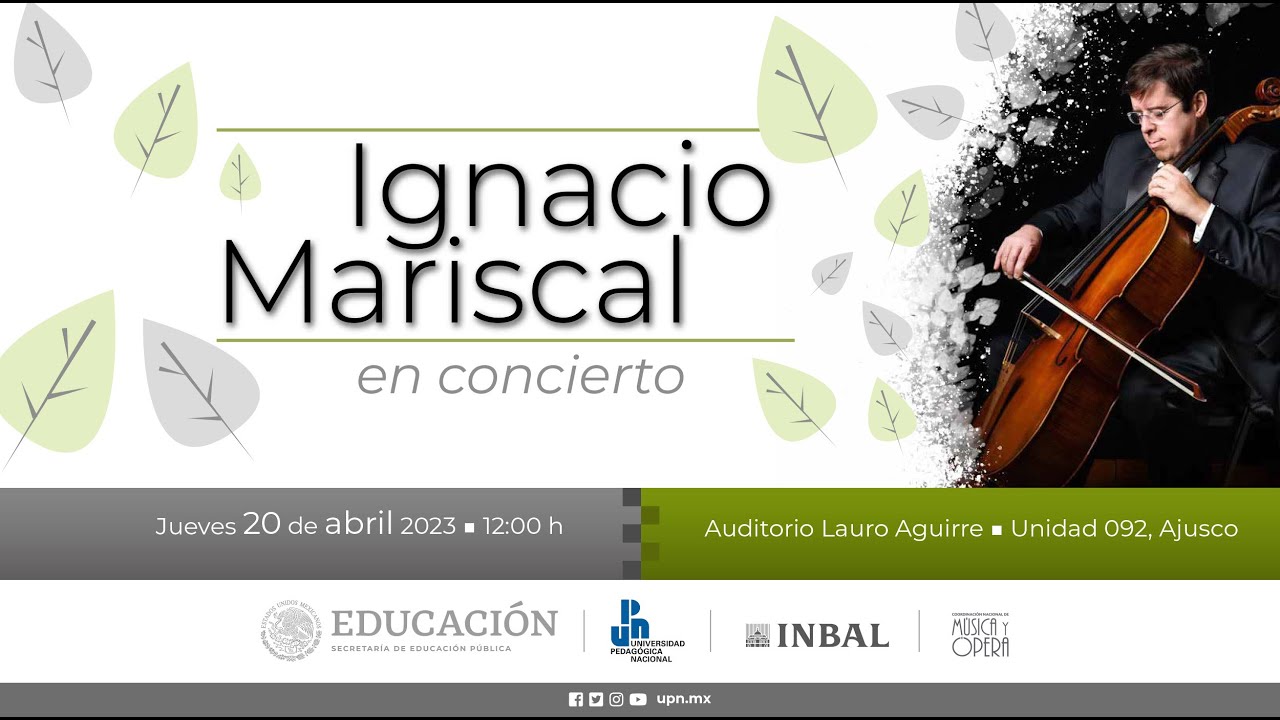 Ignacio Mariscal en concierto - YouTube