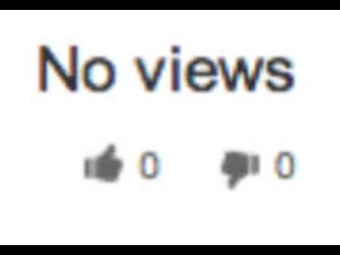 when you get ZERO views - YouTube