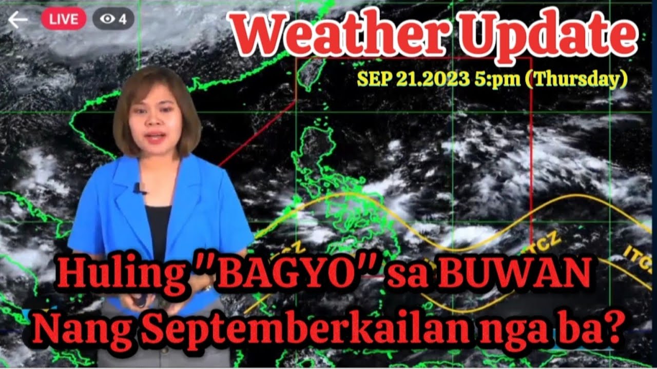 Latest update sa inaasahang darating na bagyo weather forecast ...