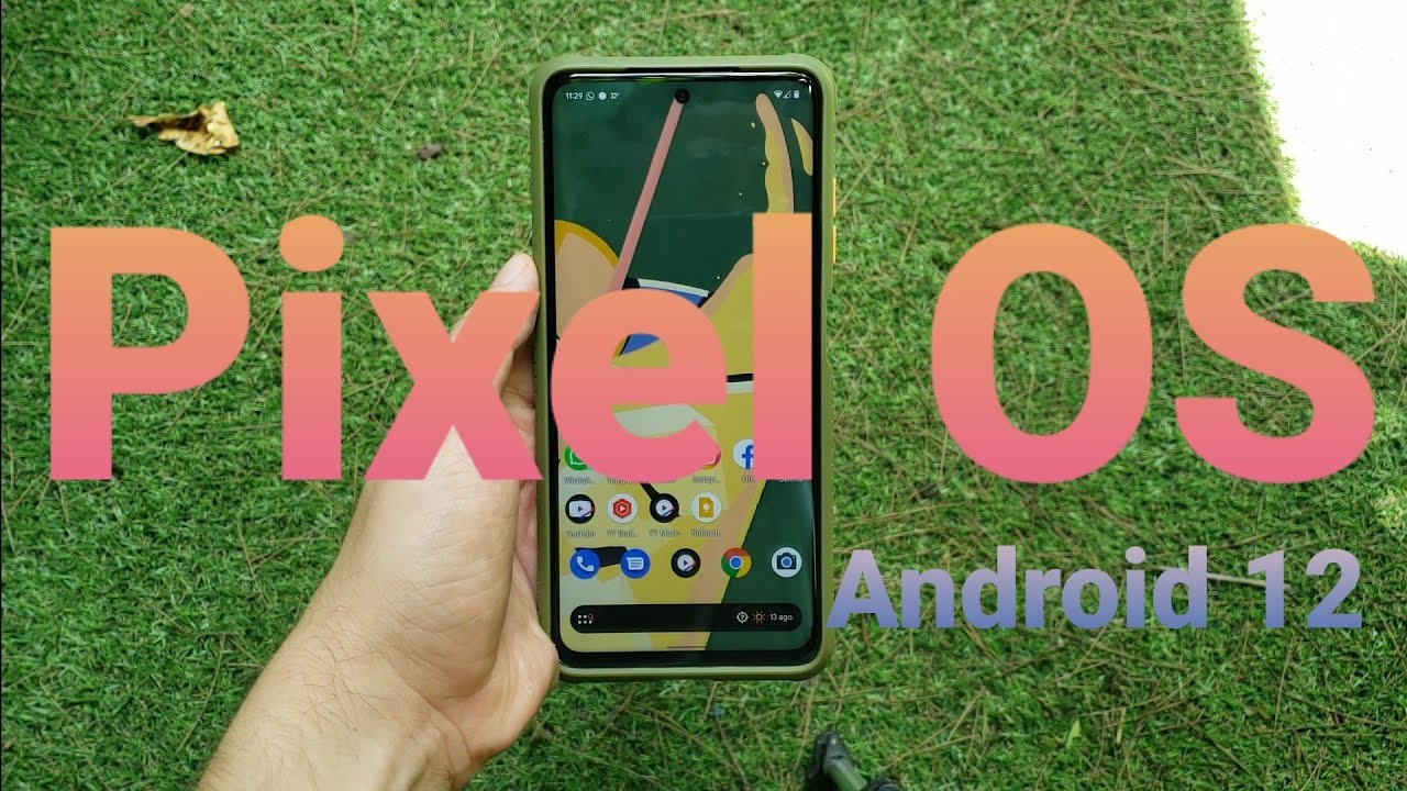 Pixel OS Android 12 | Poco x3 pro - YouTube