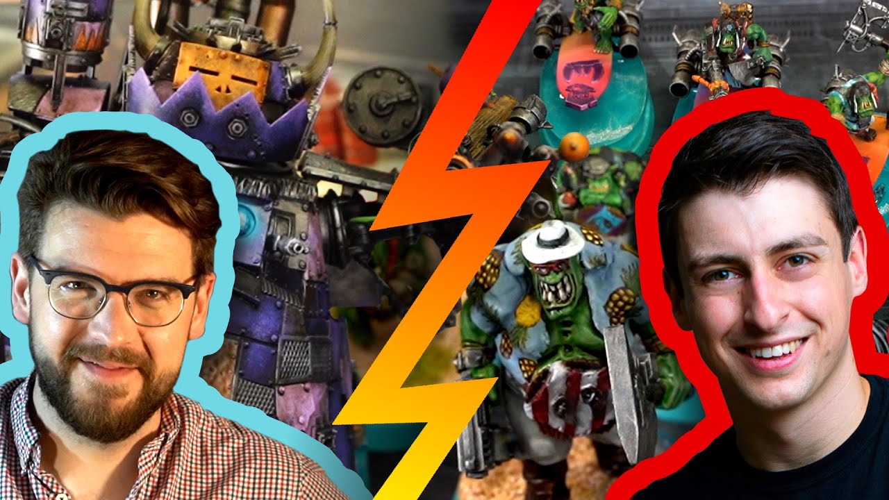 ORKS vs ORKS Warhammer 40k Battle Report feat. Dr @SimonClark - YouTube