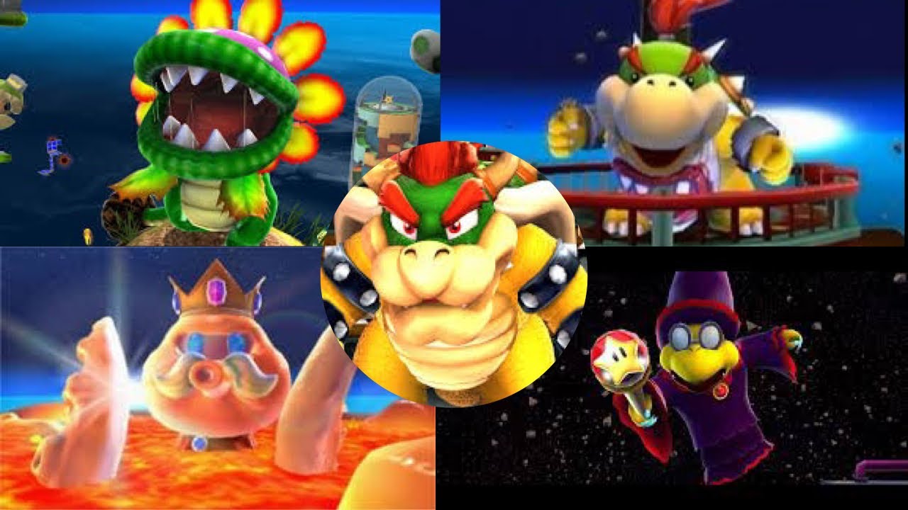 Super Mario Galaxy - All bosses - YouTube