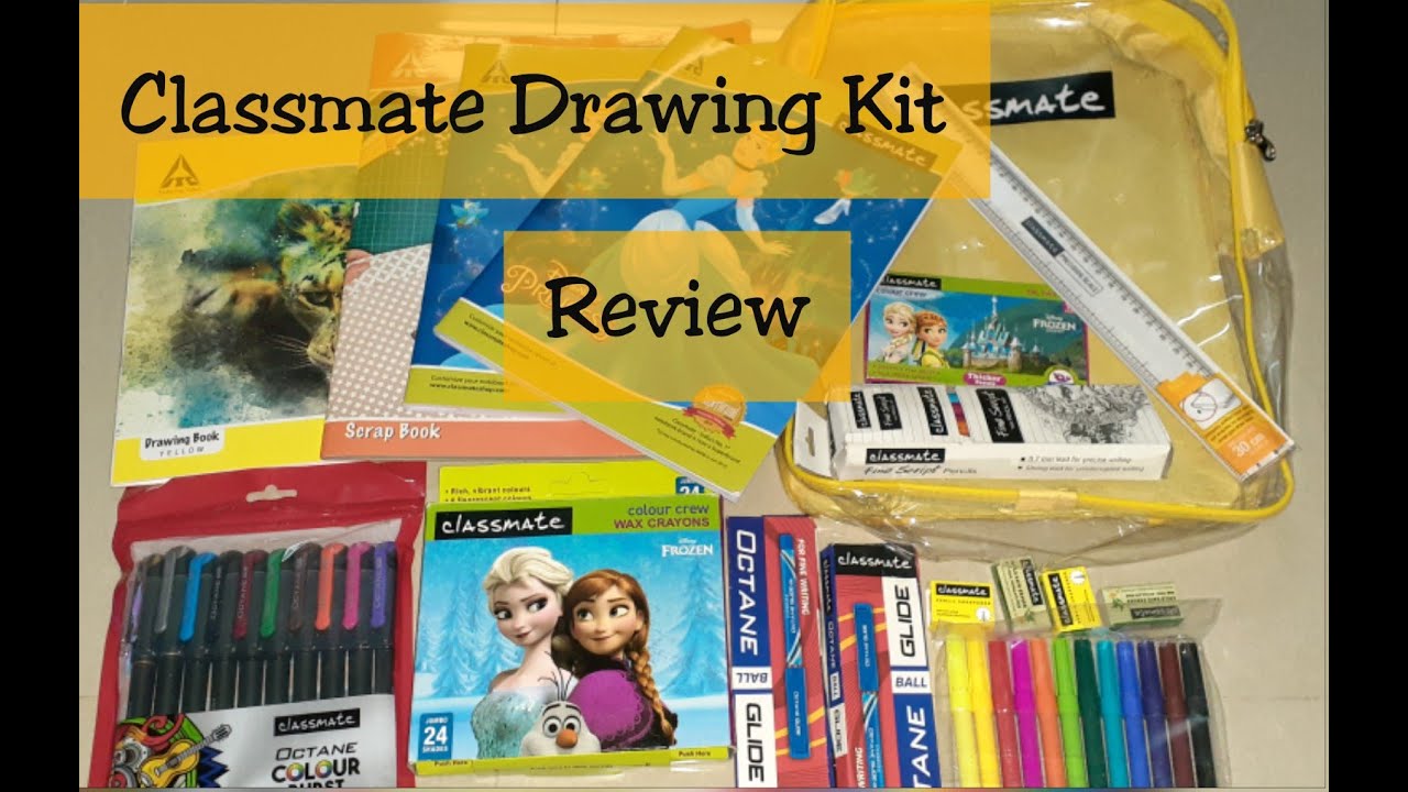 Classmate Drawing kit review || Tamil || Best product for kids in this ...
