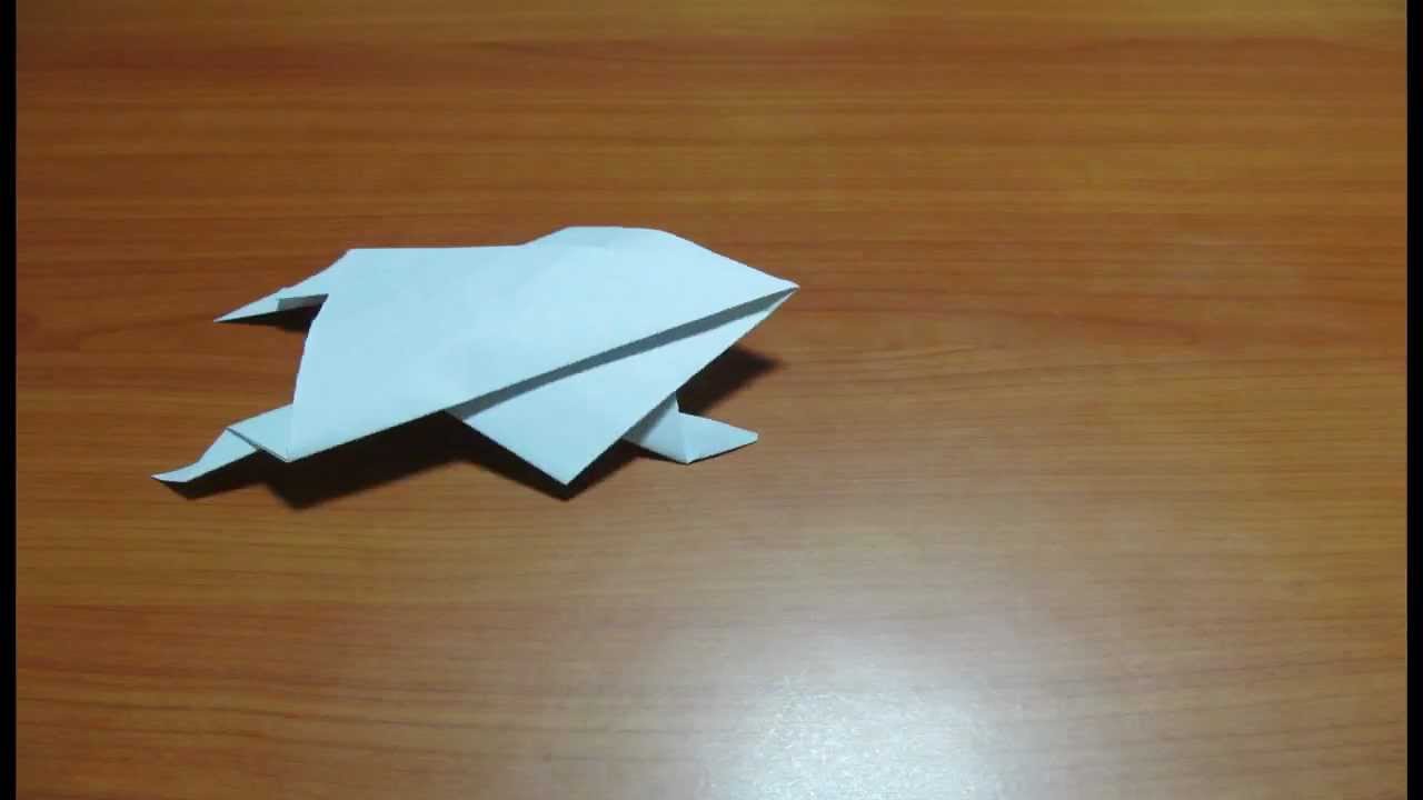 Stop motion frog video - Nacimiento de un sapo hecho en origami ...