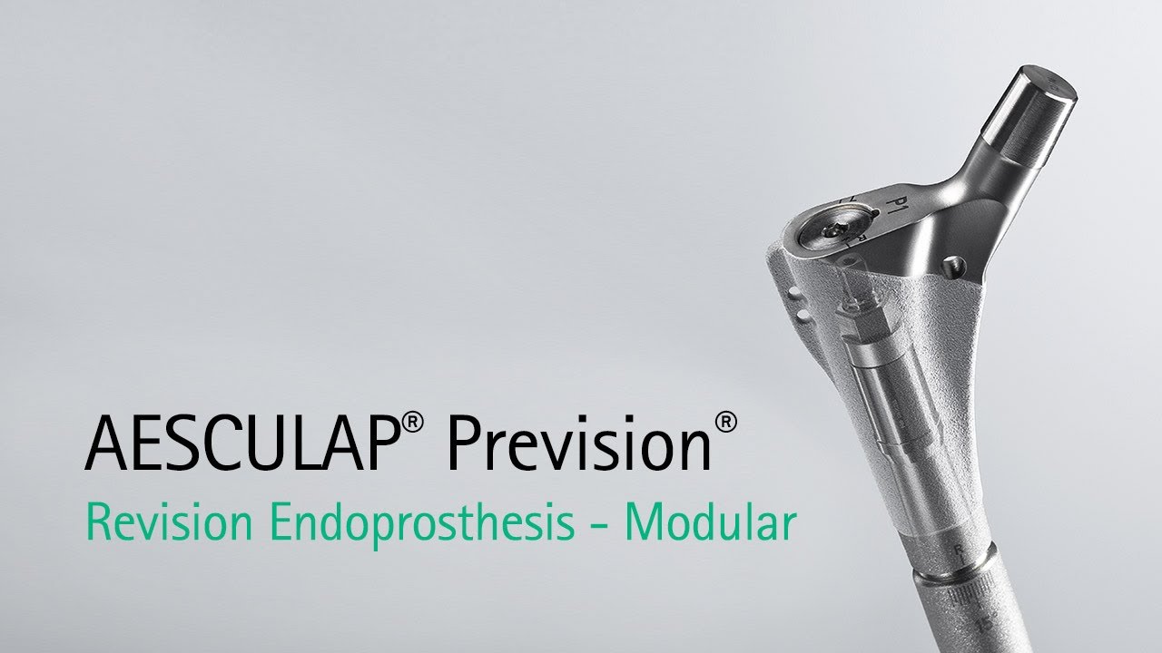 AESCULAP® Prevision® Revision Endoprosthesis - Modular - YouTube
