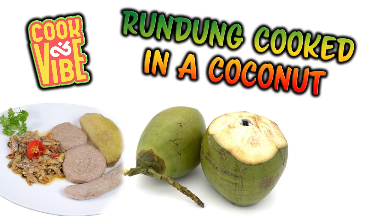 MACKEREL RUN DUNG COOKED INSIDE A JELLY COCONUT - COOK AND VIBE (S4EP13 ...