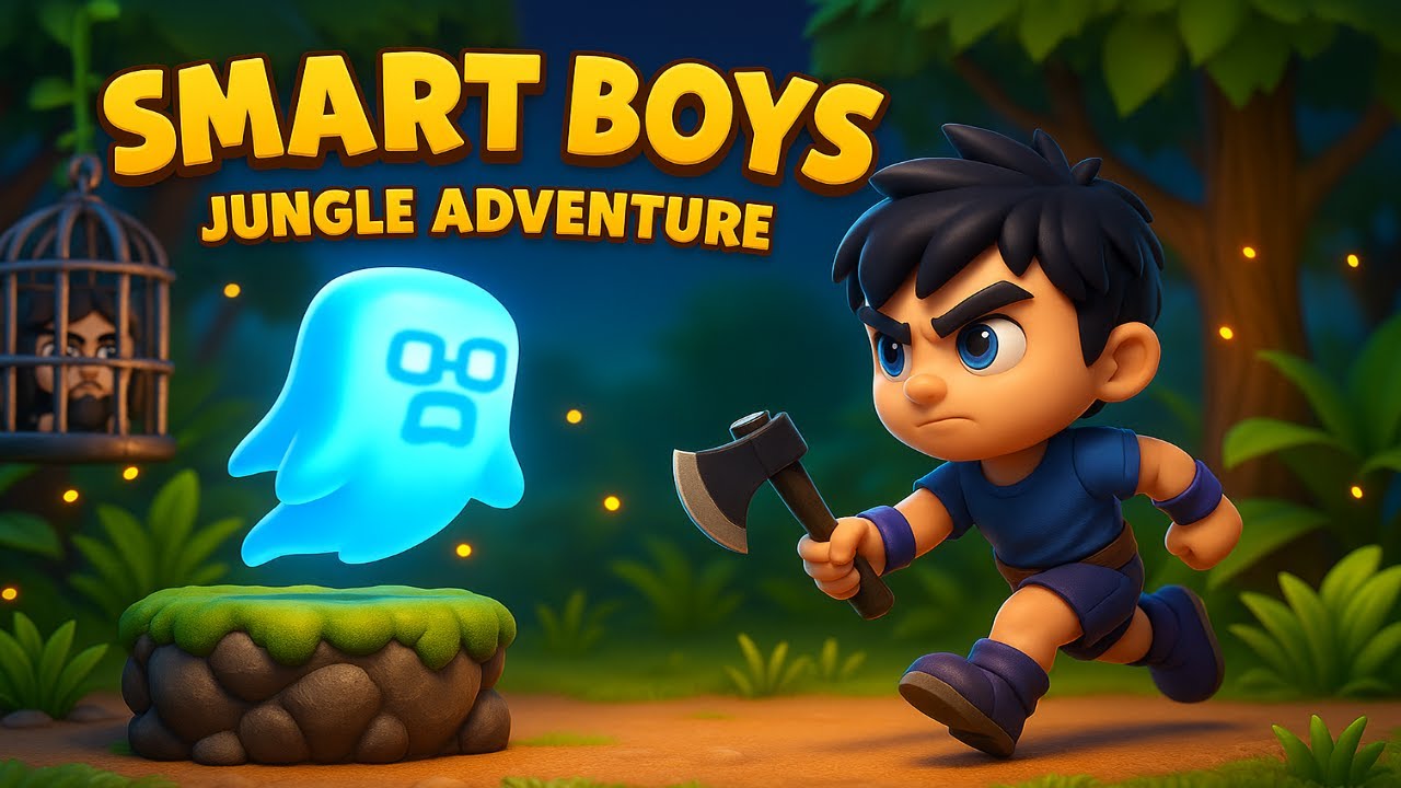 Smart Boys: Jungle Adventure | Epic Jungle Challenge: Smart Boys Level ...