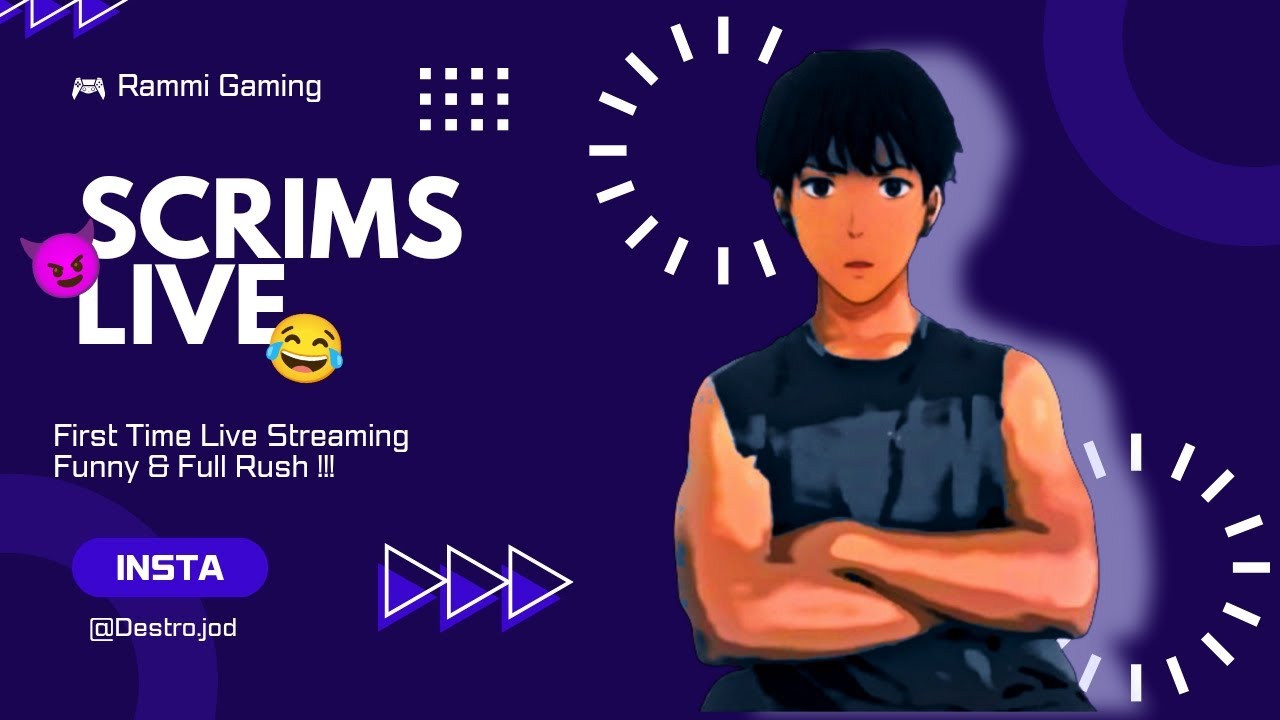 BGMI LIVE Full Rush Gameplay | Rammi Gaming is Live!!💀 - YouTube