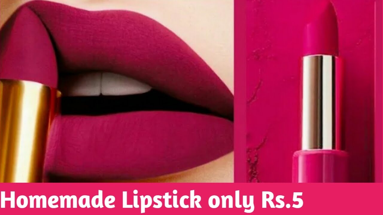घर पर Lipstick बनाने का तरीका ! DIY Lipstick ! Homemade Waterproof ...