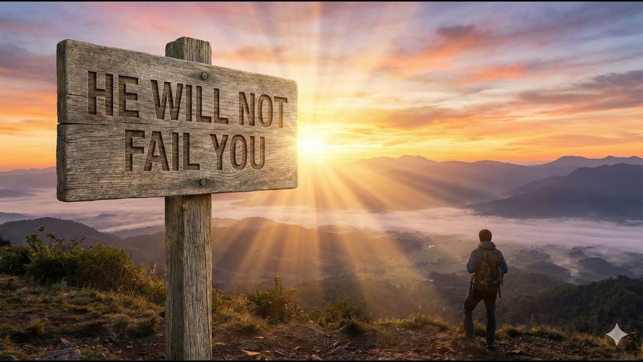 He Will Not Fail You - YouTube
