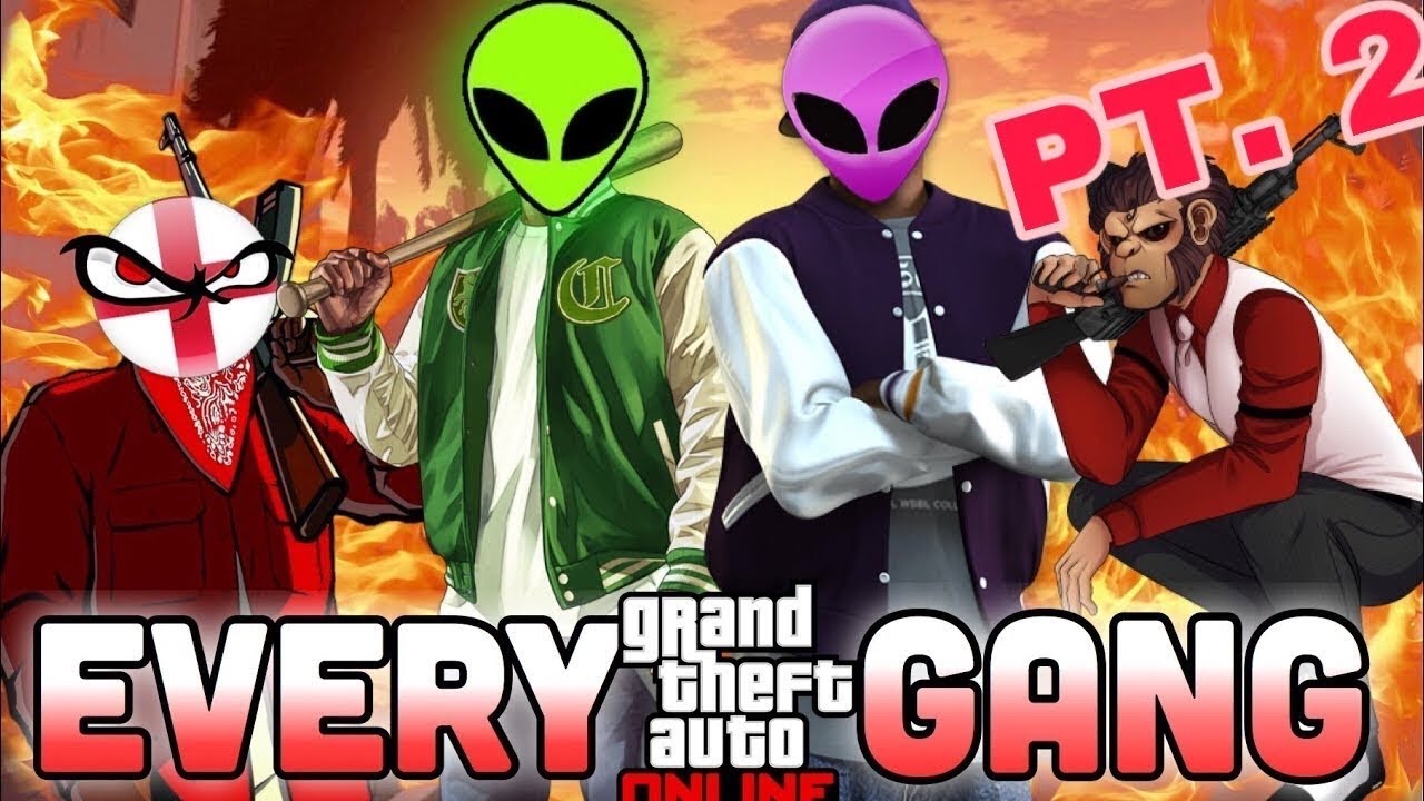 EVERY GANG IN GTA5! BEST GANGS IN GTA - YouTube