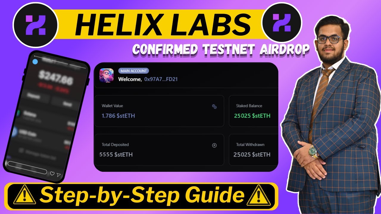 Helix Labs Incentivized Testnet - Confirmed Airdrop 🪂 | $2 Million ...