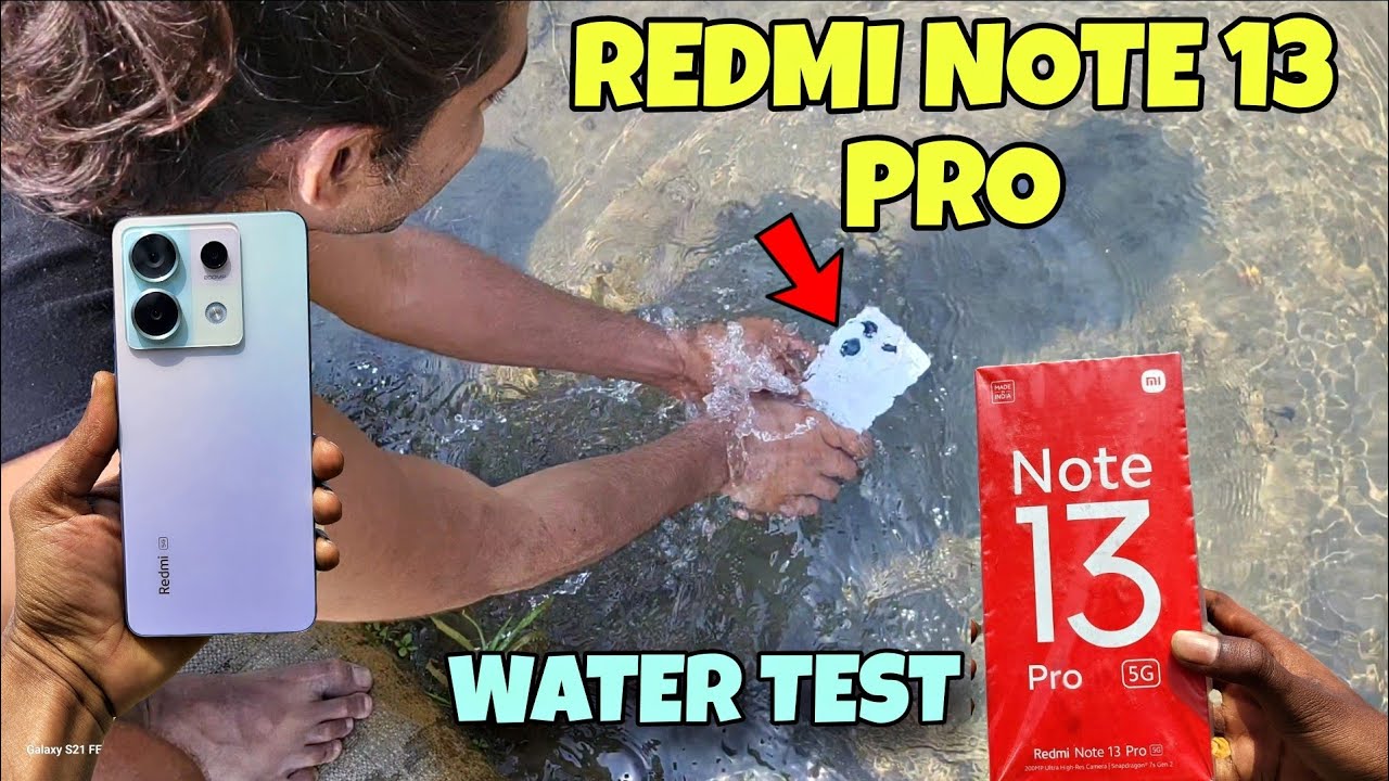 Redmi Note 13 Pro Water Test - Really IP 68 ? Durability Test - YouTube