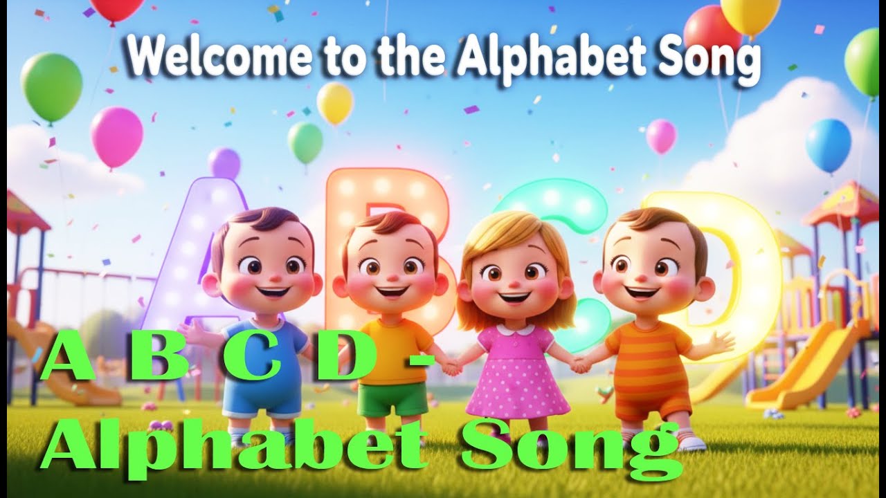 🌟 ABCD Song – 3D Babies Dance | Alphabet Song | A to Z Learning for ...