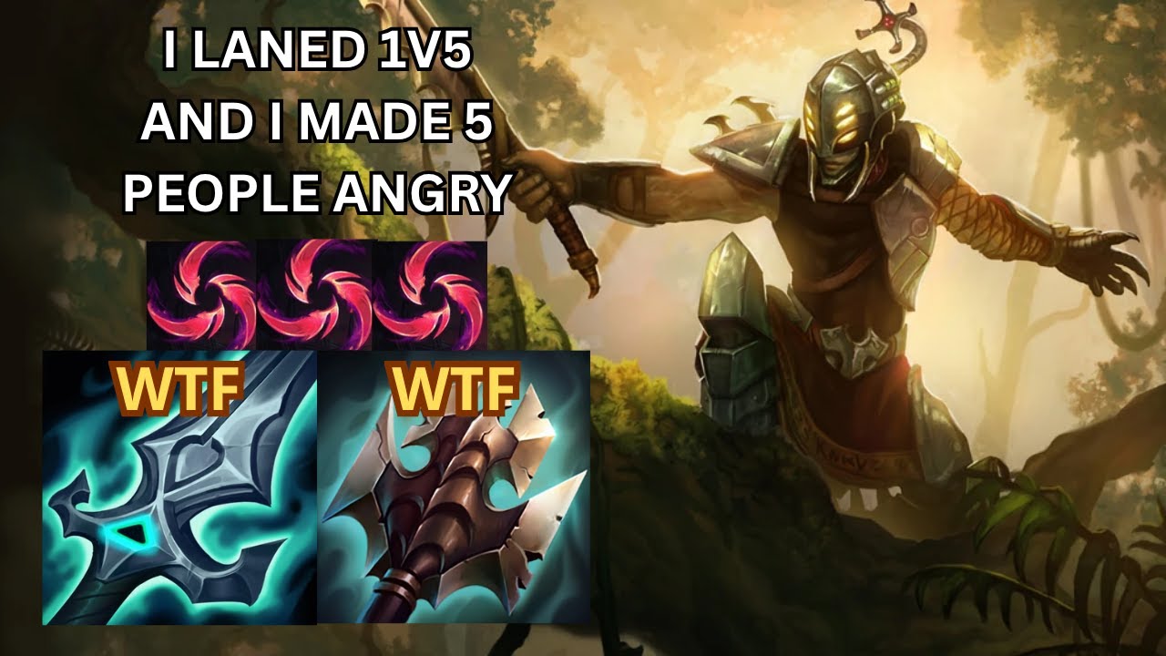 I LANED 1V5 AND I MADE 5 PEOPLE ANGRY... - YouTube