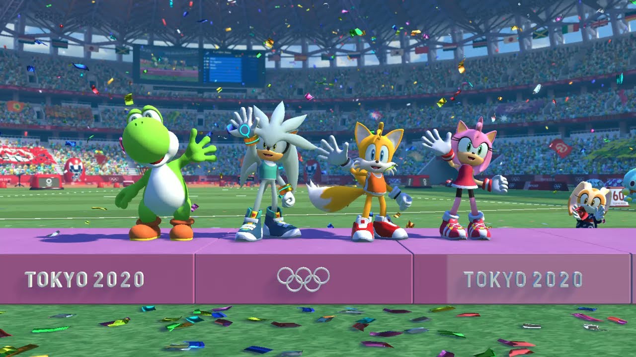 MARIO & SONIC AT THE OLYMPIC GAMES TOKYO 2020 Silver + Yoshi - 4 X 100m ...