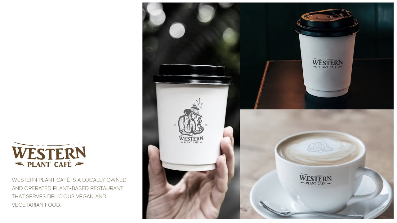The story behind Western Plant Café's brand identity, time-lapse - YouTube