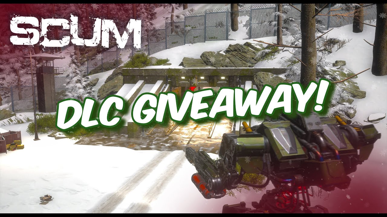 Scum DLC Giveaway Bunkers and Sentry Killing! | Scum v0.96 PVP Server ...