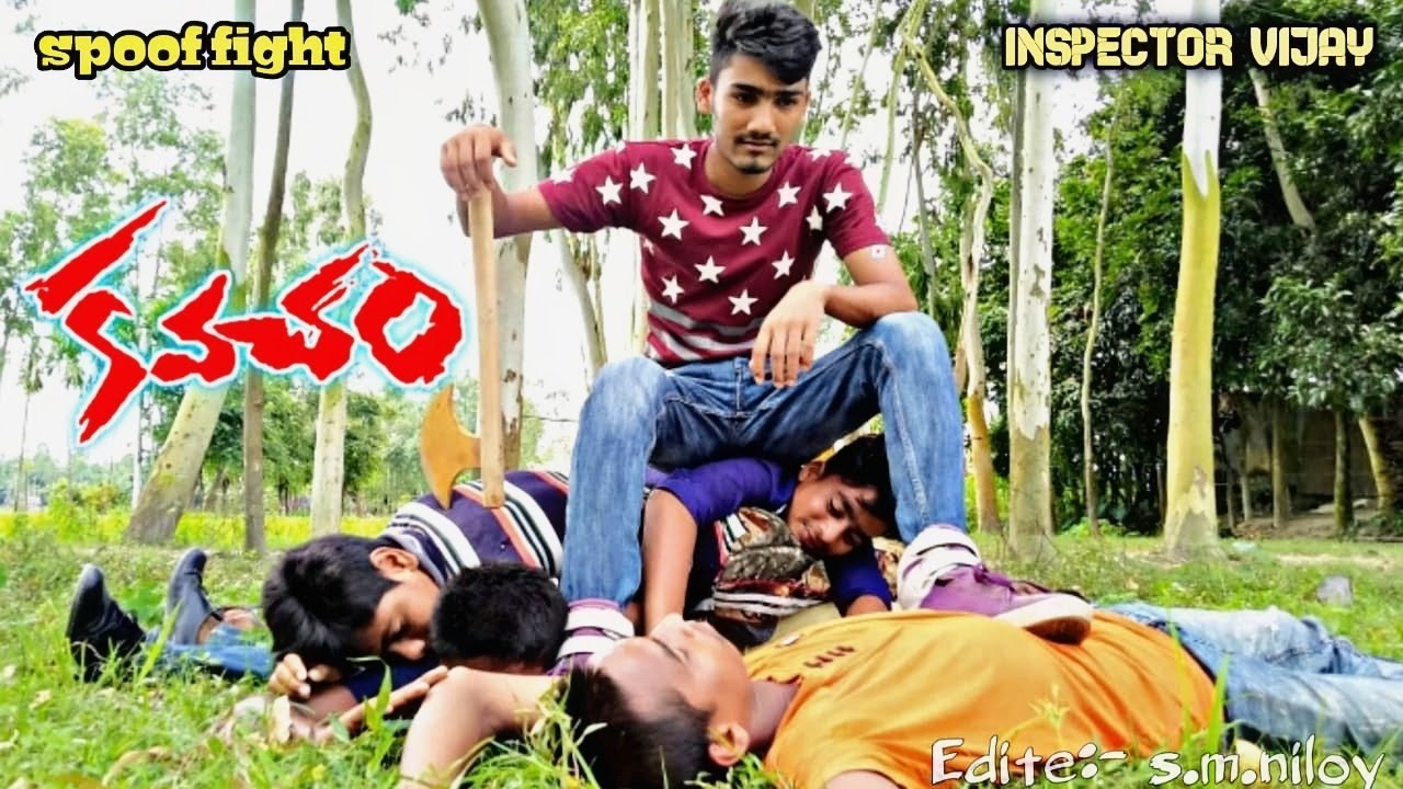 Inspector Vijay (KAVACHAM) Fight shoof action scenes | Bellamkonda ...