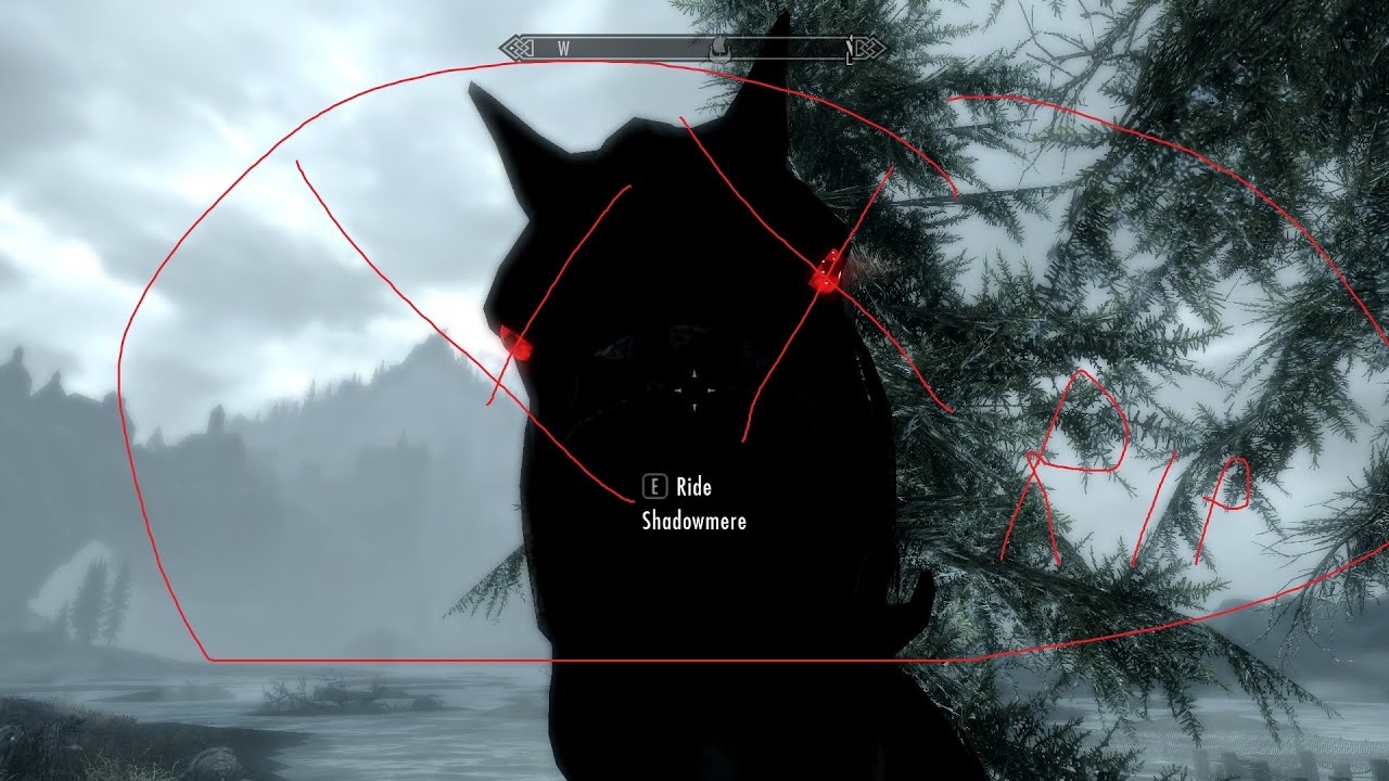 Skyrim - How to kill Shadowmere! - YouTube