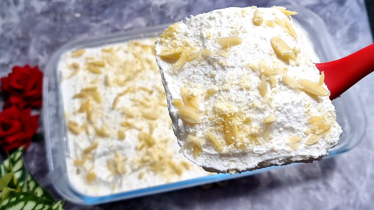 Snow White Dessert ️ | Easiest Dessert Recipe | Super Delicious Snow ...