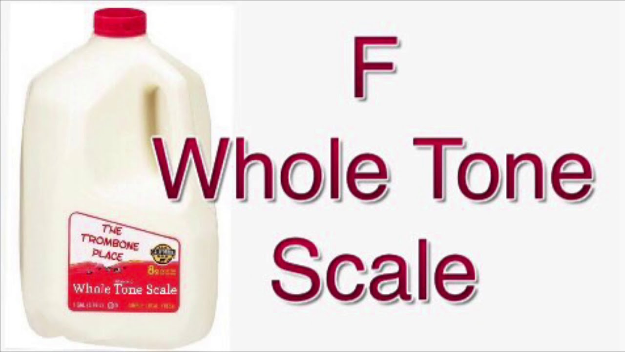 F Whole Tone Scale for Trombone - YouTube