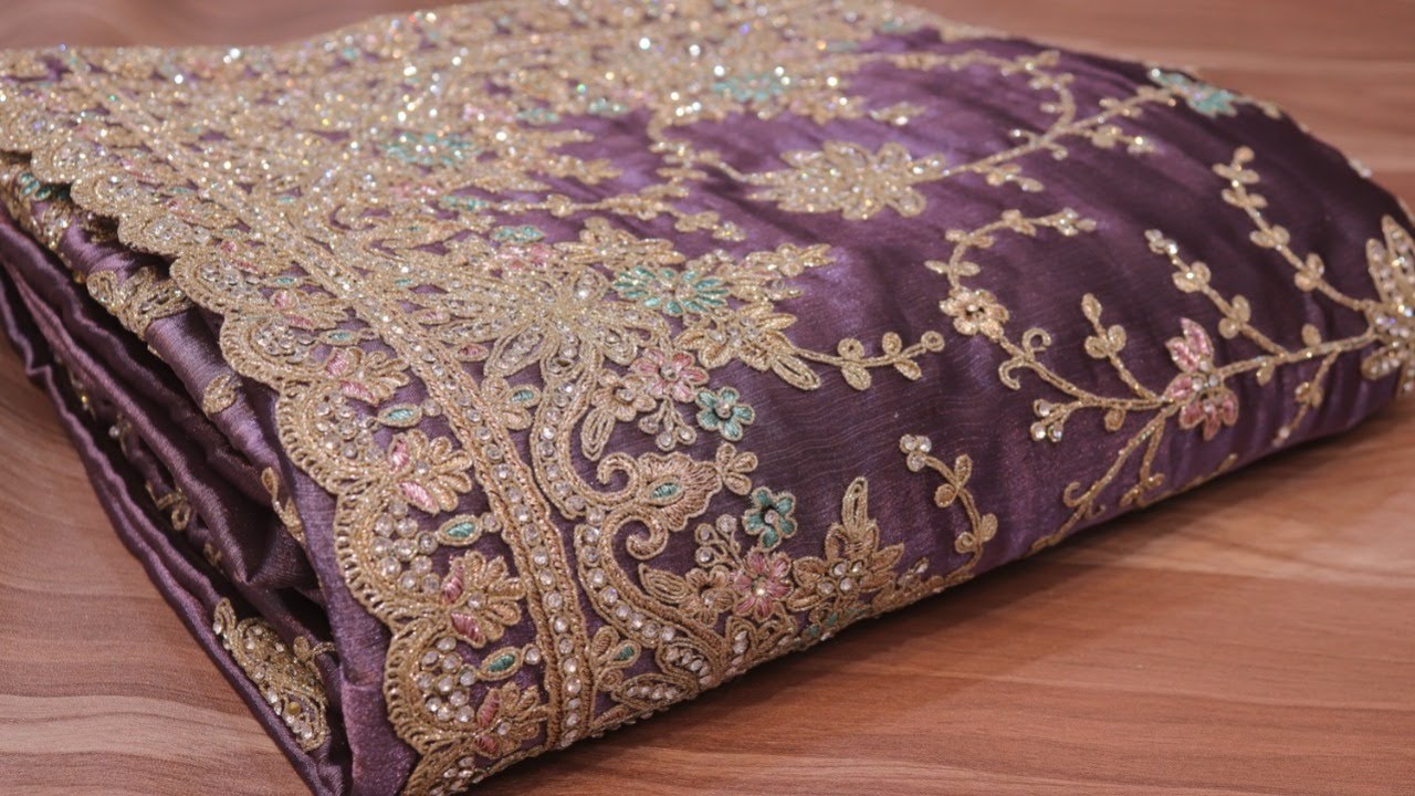 ARNG-2962 “The English Violet” Vol 2 Premium Designer Saree||Barbari ...