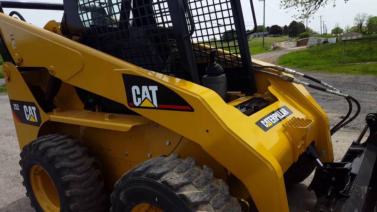 2002 Caterpillar 252 Skid Steer Loader For Sale Inspection Video! - YouTube