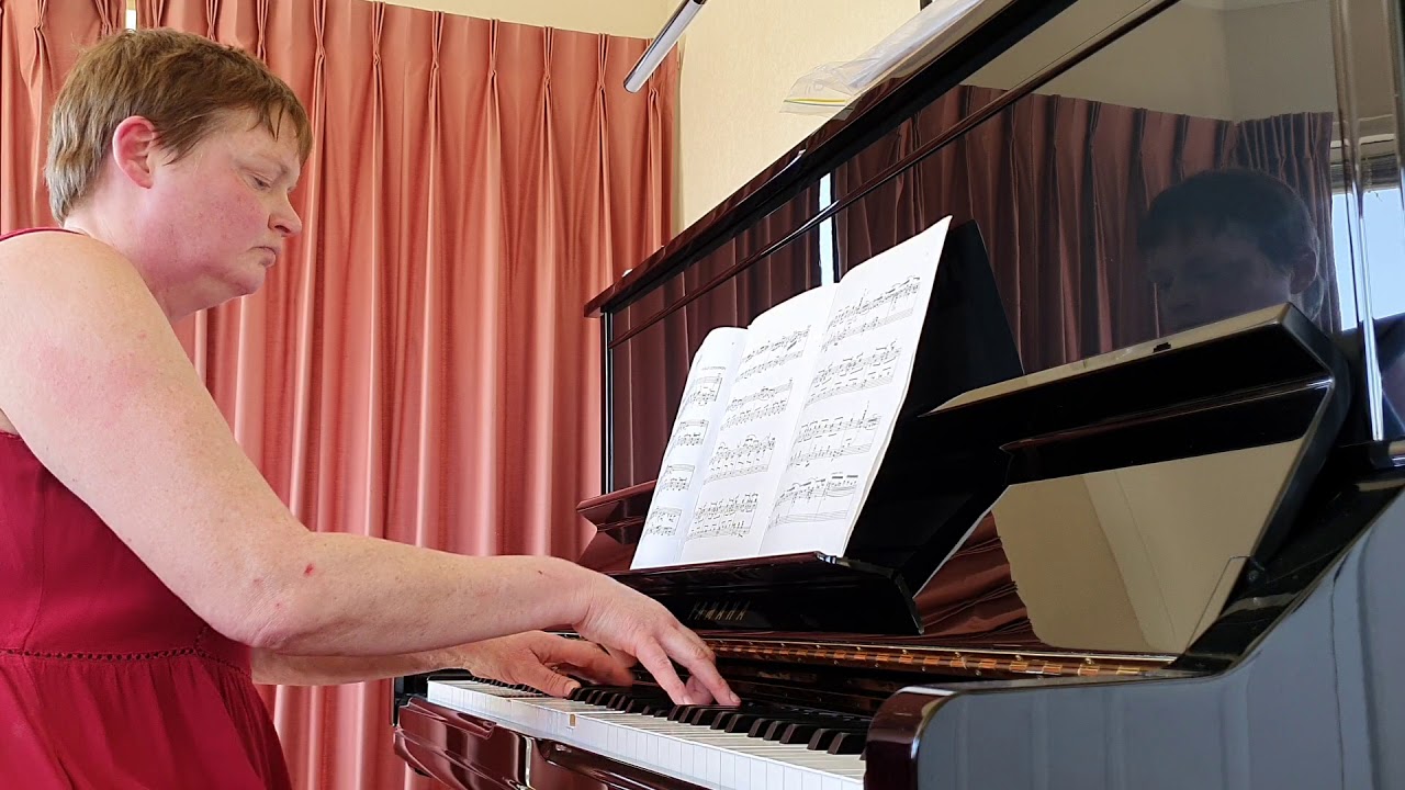 Gershwin Prelude no3. Alison Shaw on Yamaha YU3 piano. - YouTube