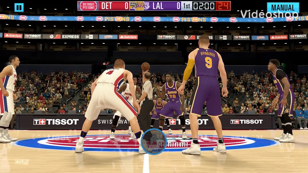 NBA SEASON REOPEN 2020: DET vs LAL (2k20) - YouTube