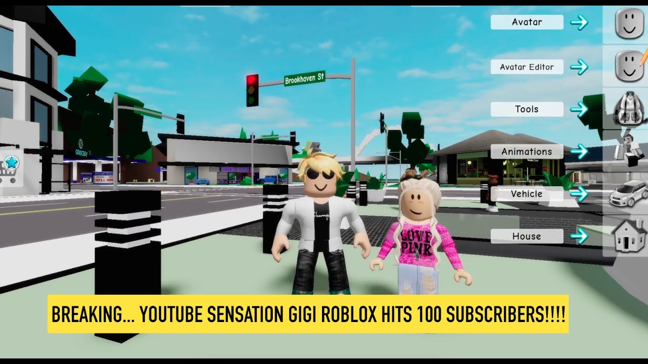 Gigi Roblox - Celebrating 100 Subscribers - YouTube