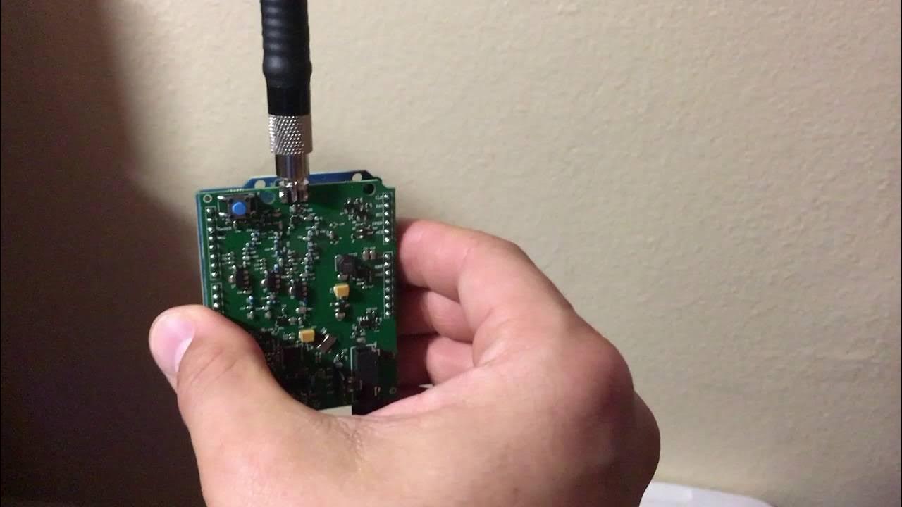 Hamshield code demo - YouTube