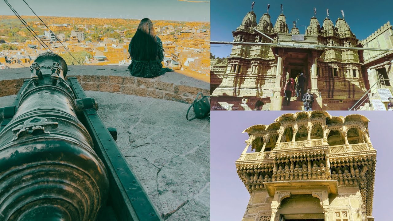 Temples at Jaisalmer Fort | Salim Singh Haveli | Bhatia Market ...