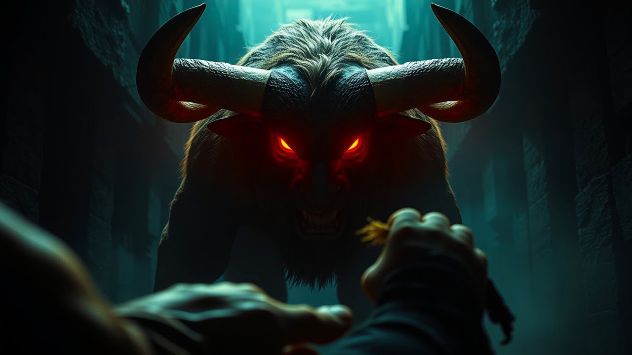 The Labyrinth of King Minos and the Minotaur - YouTube