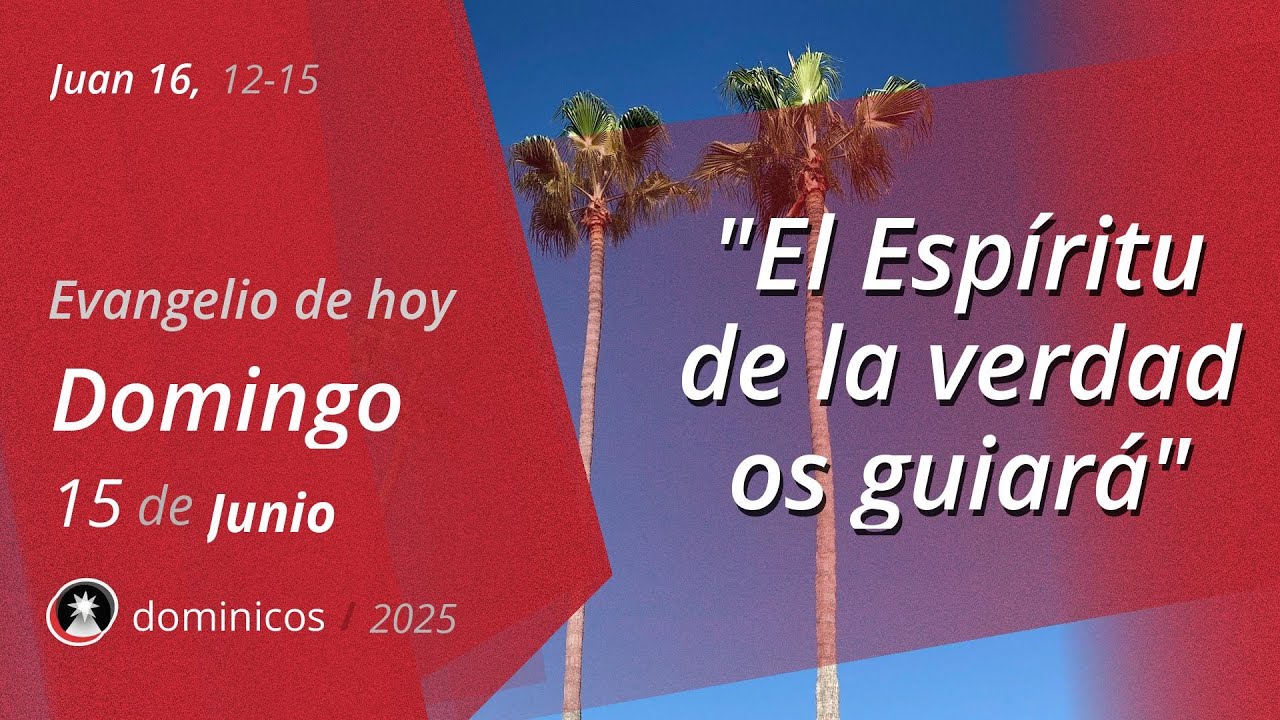 Evangelio de Hoy Domingo 15 Junio 2025 - Juan 16, 12-15 | Dominicos ...