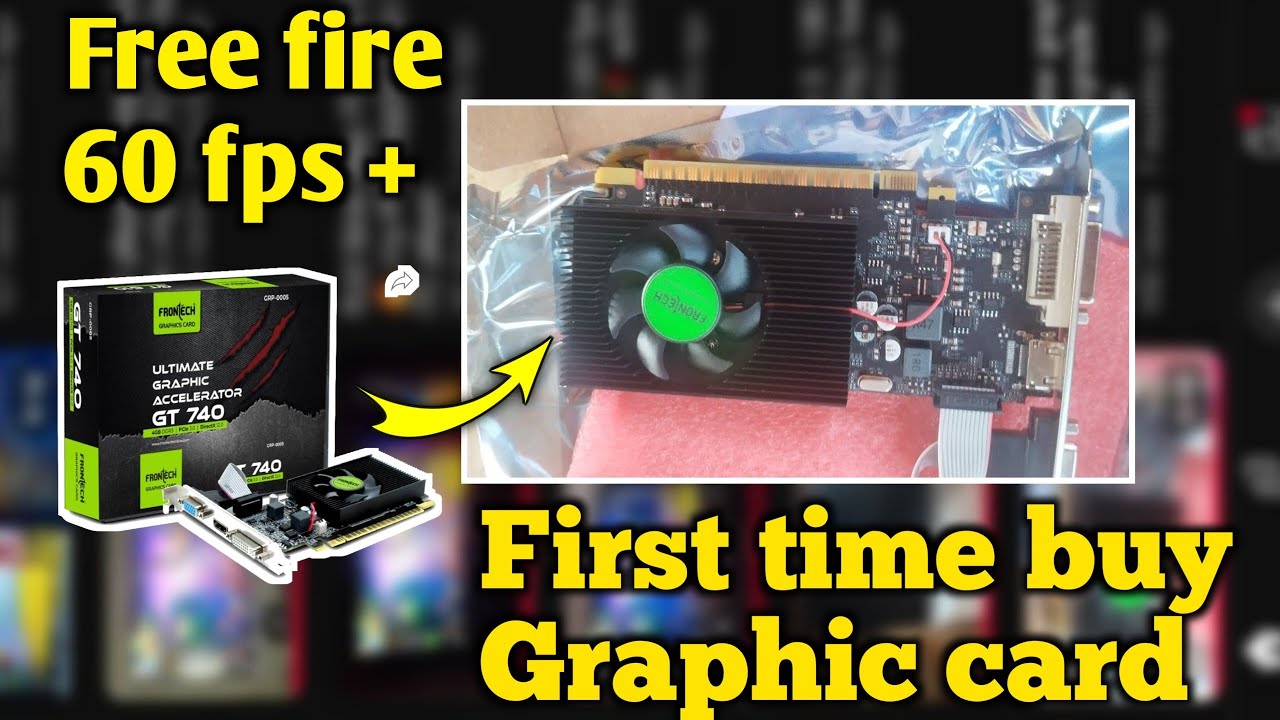 first time buy new graphic card | old PC upgrade | old PC performance ...