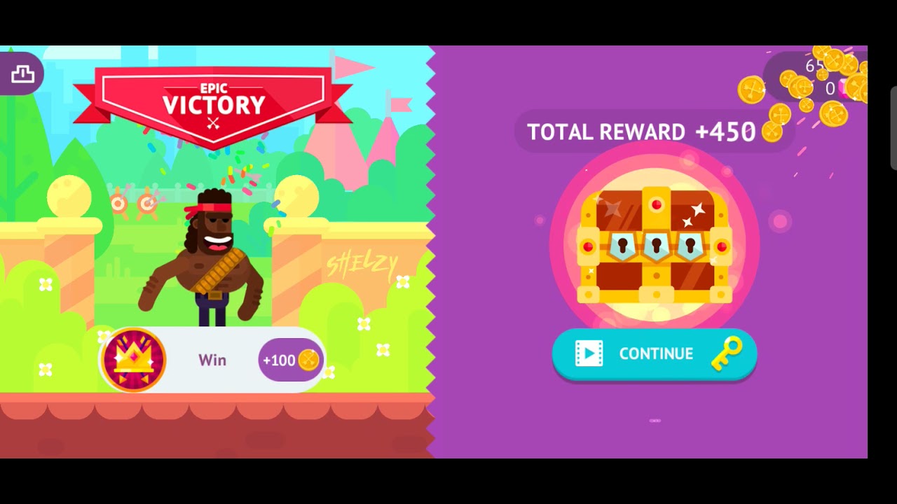 Bowmasters game play of iOS android Gaming || bowmasters game play ...