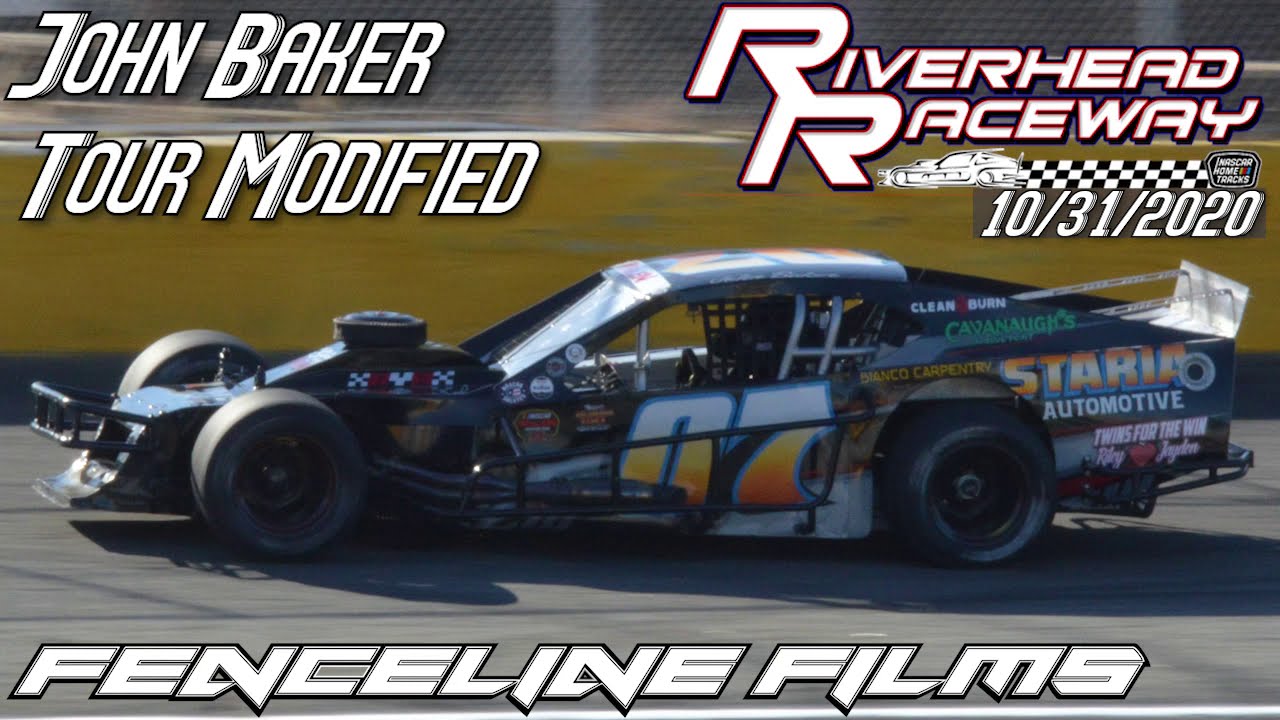 John Baker Tour Modified Riverhead Raceway 10/31/2020 - YouTube