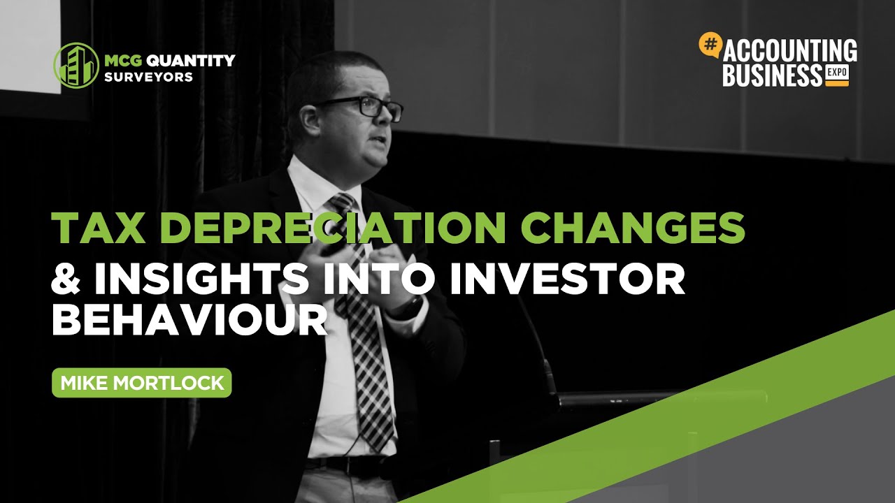 Tax Depreciation Changes & Insights Into Investor Behaviour - Mike ...